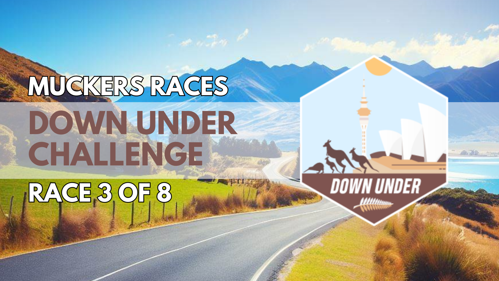 MUCKERS DOWN UNDER (sprint) RACE 3 OF 8. 08/08/23 - Muckers Worldwide