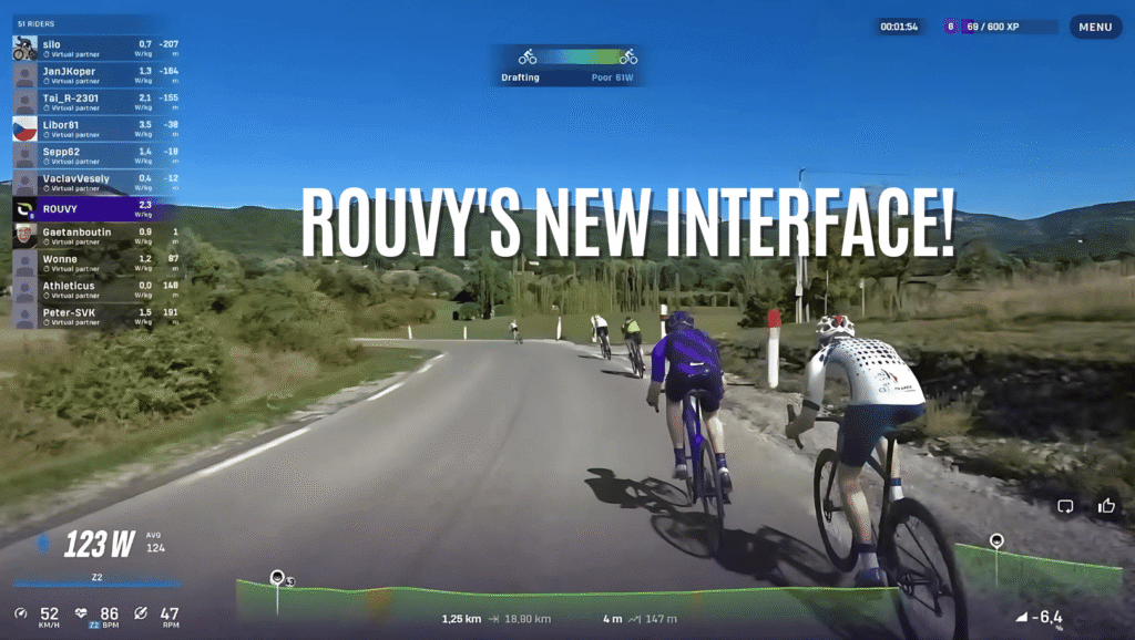 Back in the Saddle: My First Impressions of Rouvy’s New Interface ...